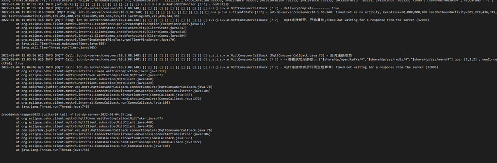 断开重连报：Timed out waiting for a response from the server (32000) - EMQX - EMQ 问答社区