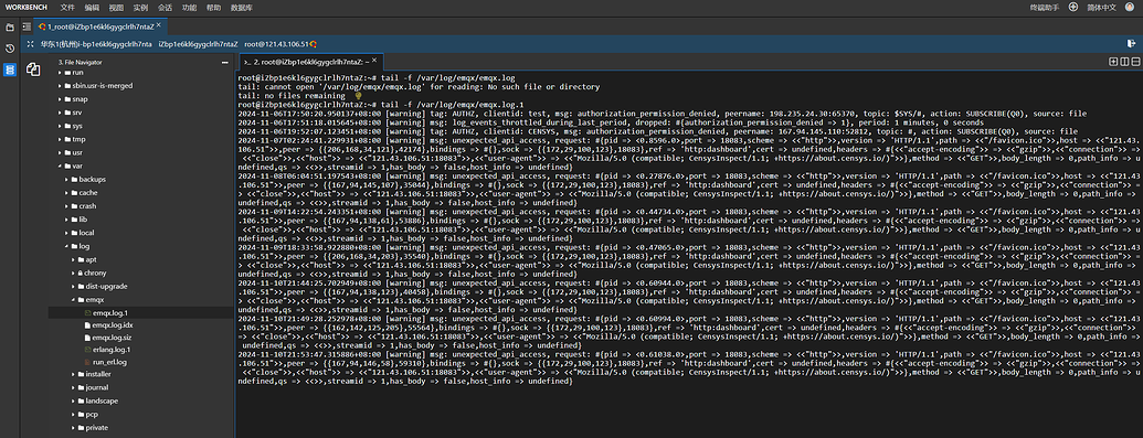 在dashboard中使用websocket客户端，不能连接。点击“连接”按钮，大概六七秒之后提示“emqx_XXXxxx”已断开连接 - 错误报告 - EMQ 问答社区